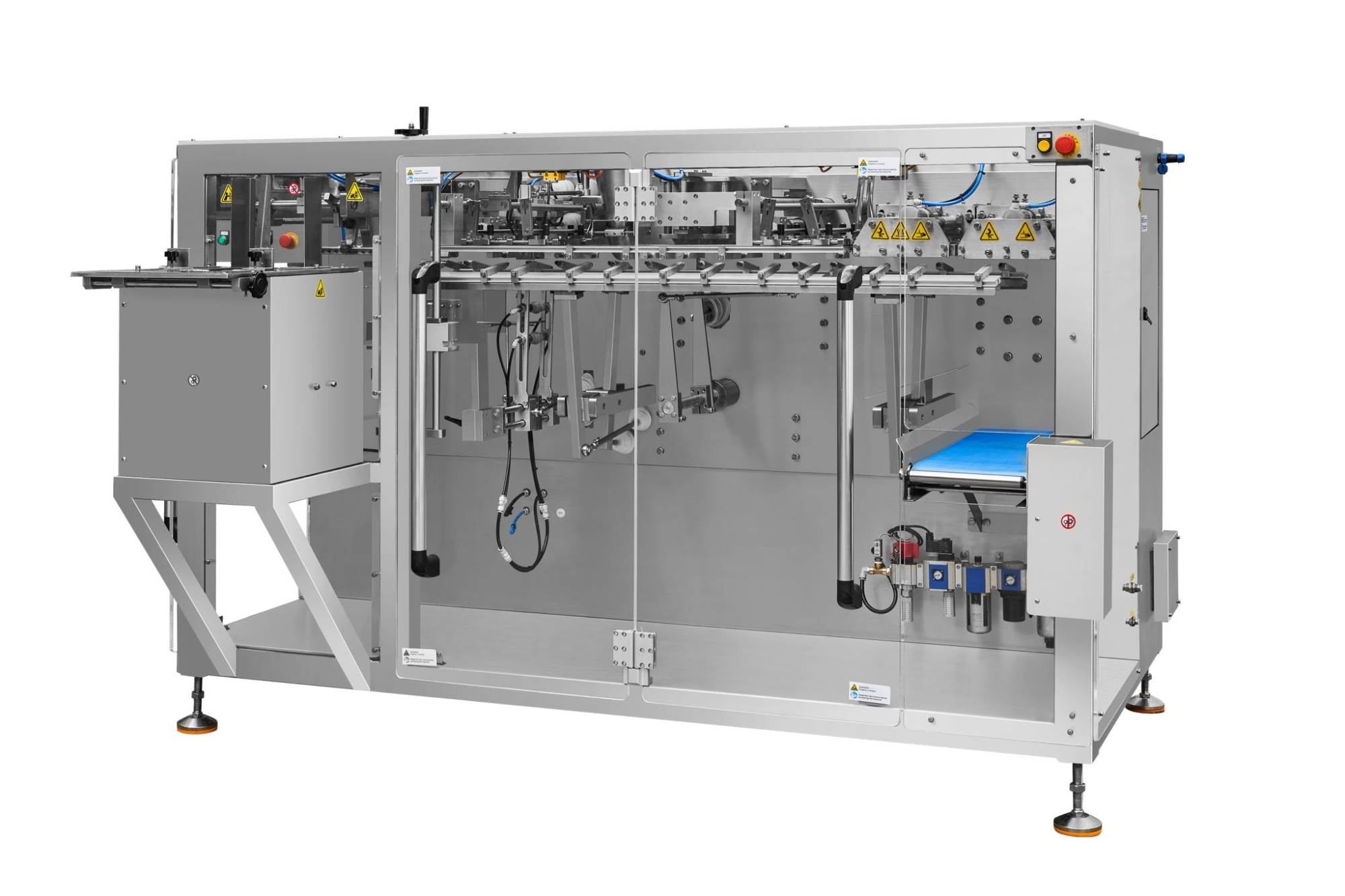 Horizontal Filling and Capping Machine for Premade Pouches | alpha pack ...